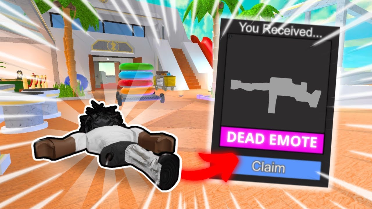 Trolling With The FAKE DEAD EMOTE In MM2... (Murderer Mystery 2) - YouTube