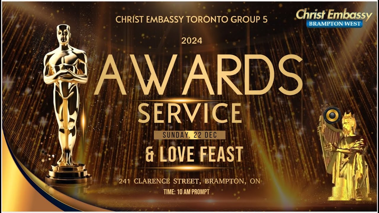 Christ Embassy Brampton West | Thanksgivings and Awards Service ...
