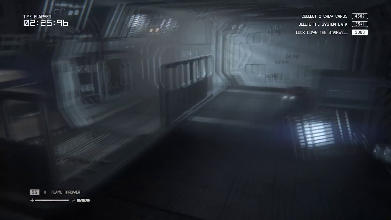 Alien isolation survival mode basement Walkthrough gameplay - YouTube