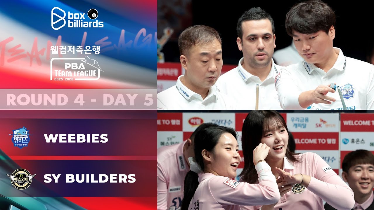 FULL MATCH: WEEBIES vs SY BUILDERS | Day 5 PBA Team League Round 4 2025 ...