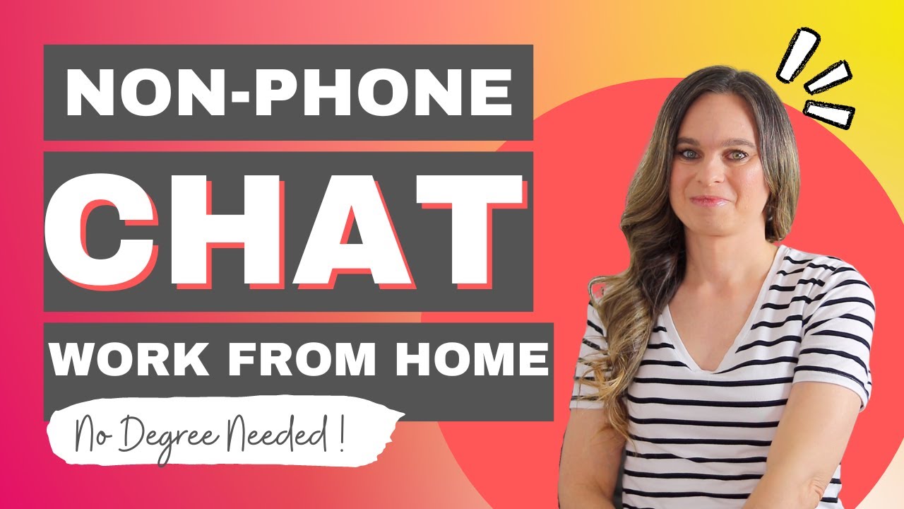 CHAT (No Phones) Work From Home Customer Support Job Hiring In The USA ...