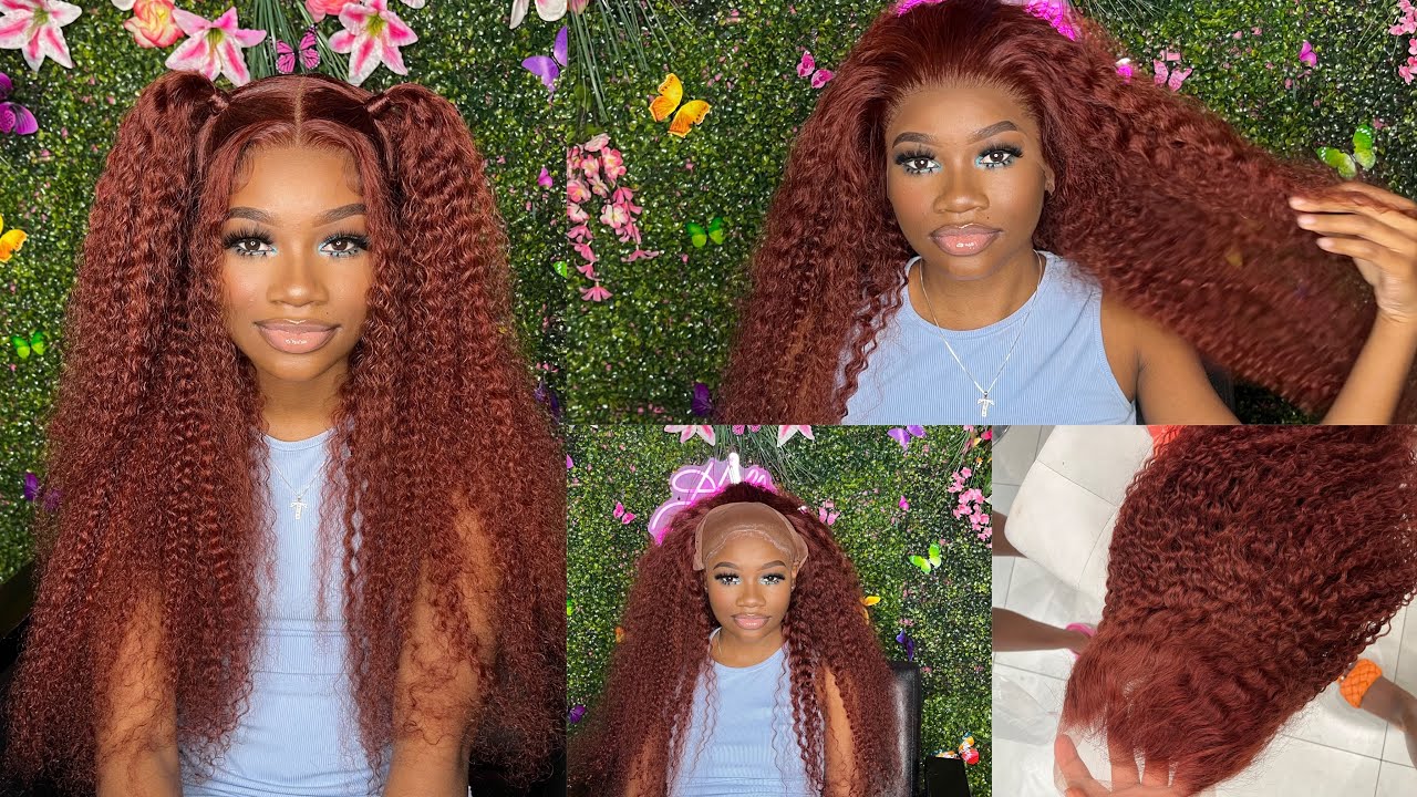 BRATZ DOLL LOOK😍| Auburn Curly Wig🔥| Hermosa Hair🔥 - YouTube