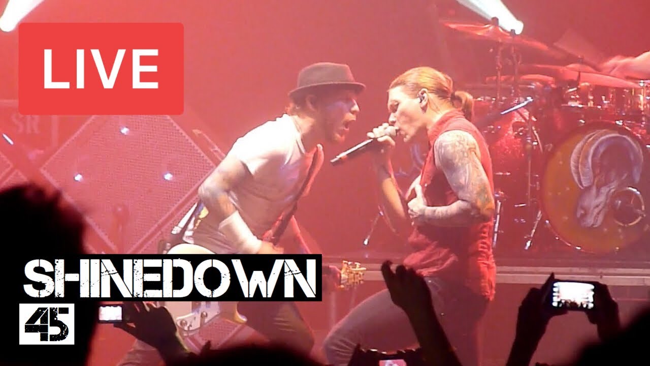 Shinedown - 45 Live in [HD] @ Brixton Academy - London 2012 - YouTube