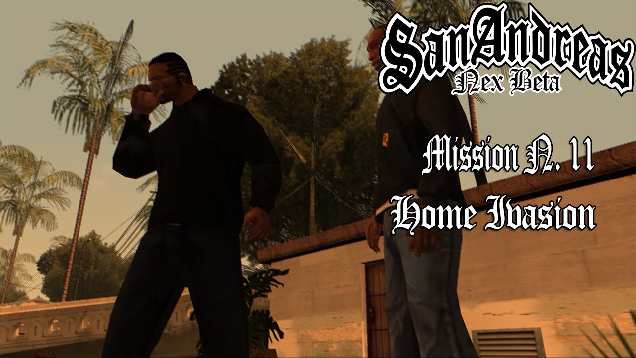GTA San Andreas Beta - Mission #11 - Home Invasion - YouTube