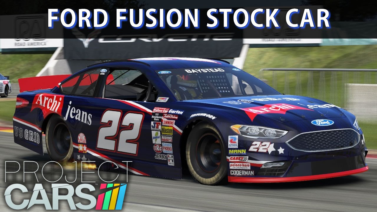 Project CARS Gameplay PC - Ford Fusion Stock Car - US CAR PACK | G27 ...