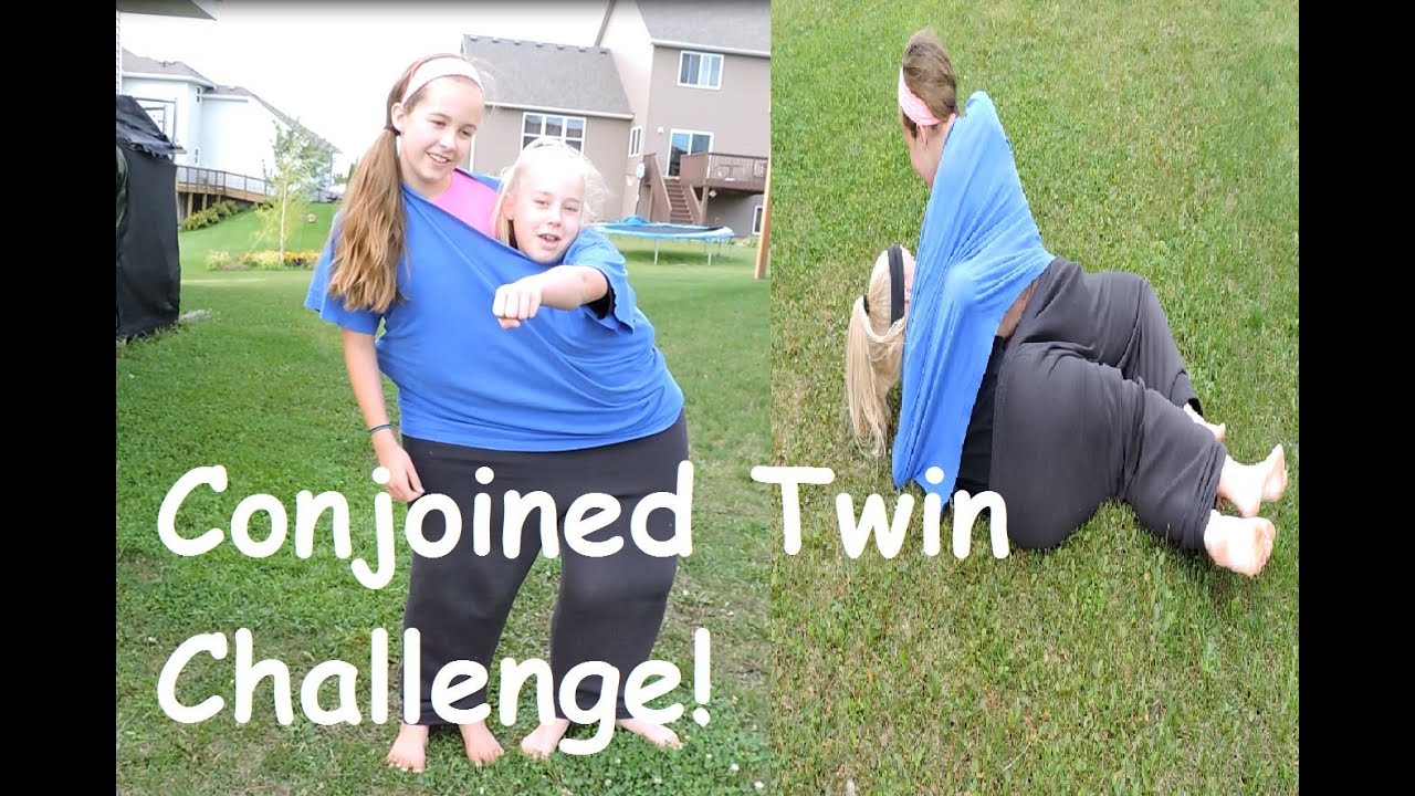 Conjoined Twin Challenge! - YouTube