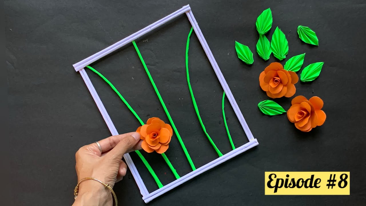 Beautiful Wall Hanging/ Easy Paper Wall Hanging/ Paper Frame Wall ...