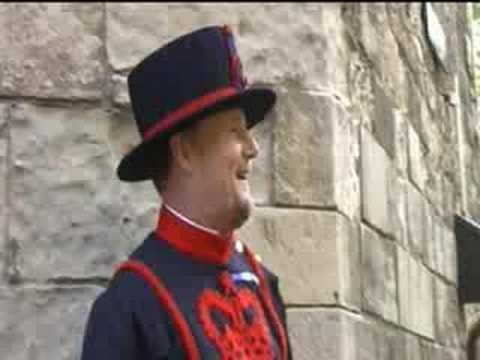 A snippet of a British Beefeater Guard Conducting a Tour - YouTube