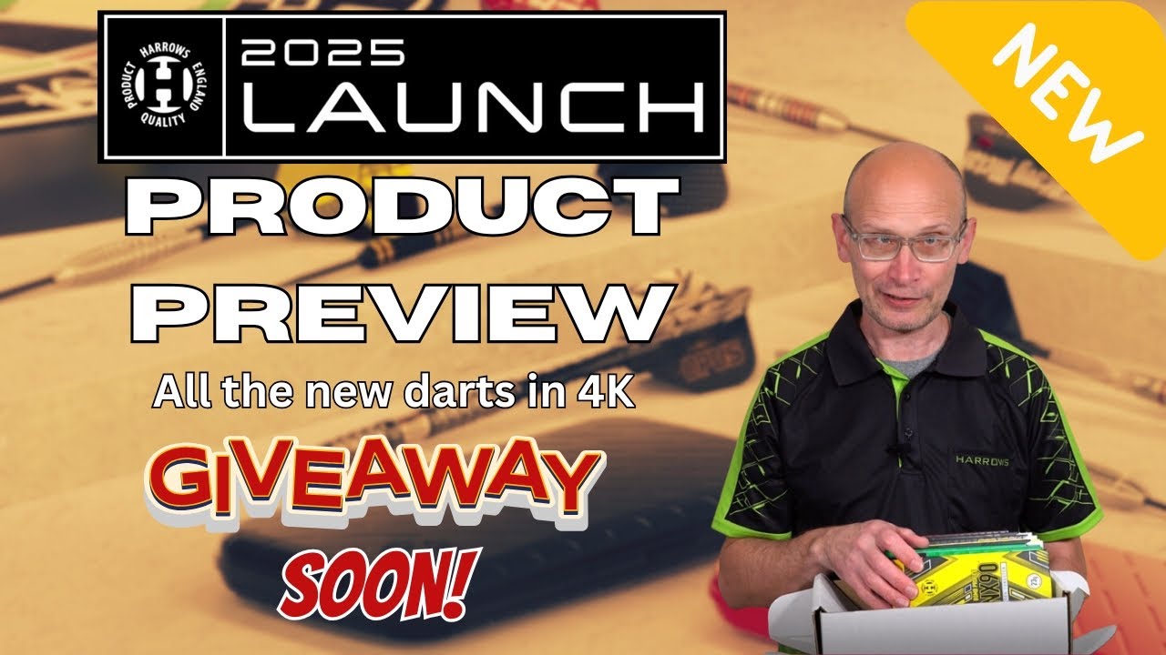 Harrows Darts 2025 Product Launch Preview Check Out All The New Darts ...