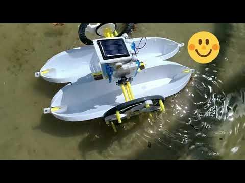 Part5 : Boat-bot assembly : 14 in 1 Solar Robot Educational Kit: Build ...