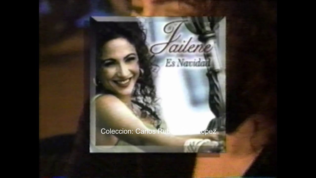 Jailene Cintrón-Retro comercial CD "Es Navidad y Como Toda Mujer ...