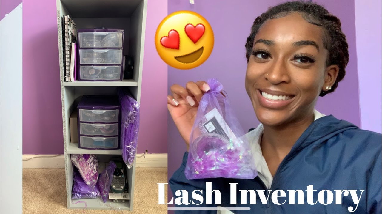 How I Organize My Lash Inventory and Package Orders! Entrepreneur ...