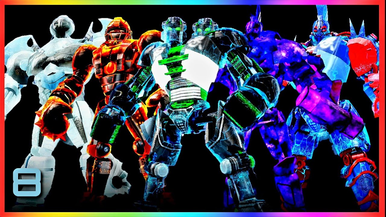 Custom Bot EVOLUTION Montage Part 8 | Real Steel Boxing Champions ...