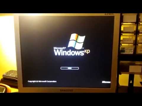 Booting my IBM xSeries 220 Dual Tualatin Server - YouTube