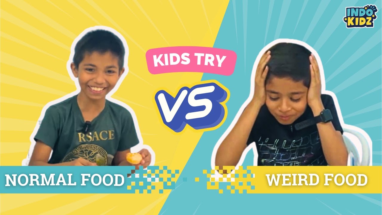 “Epic Food challenge : Kids vs. Viral Weird Food Combinations! – Who ...