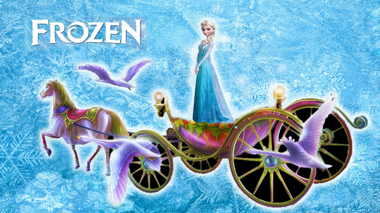 Frozen Elsa Haircuts CINDERELLA Story Cinder-Elsa Disney Princess - YouTube