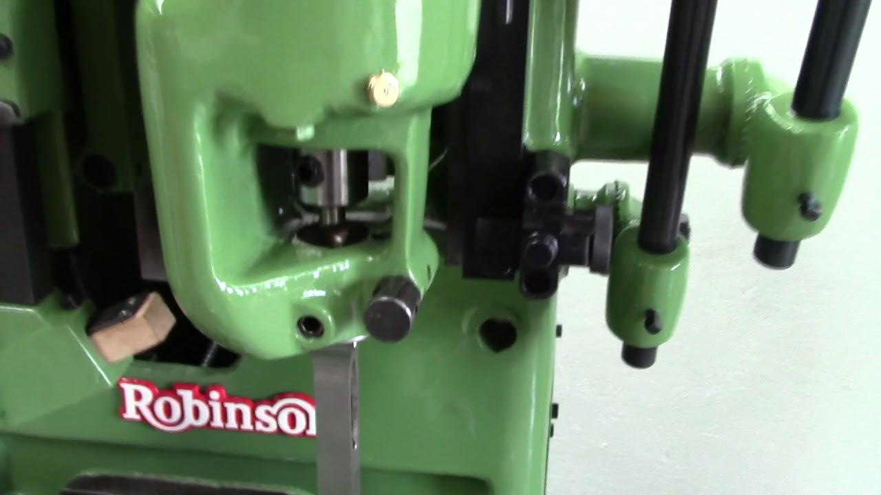 Robinson SL/E chain chisel morticer , Robinson SL/E mortiser - YouTube