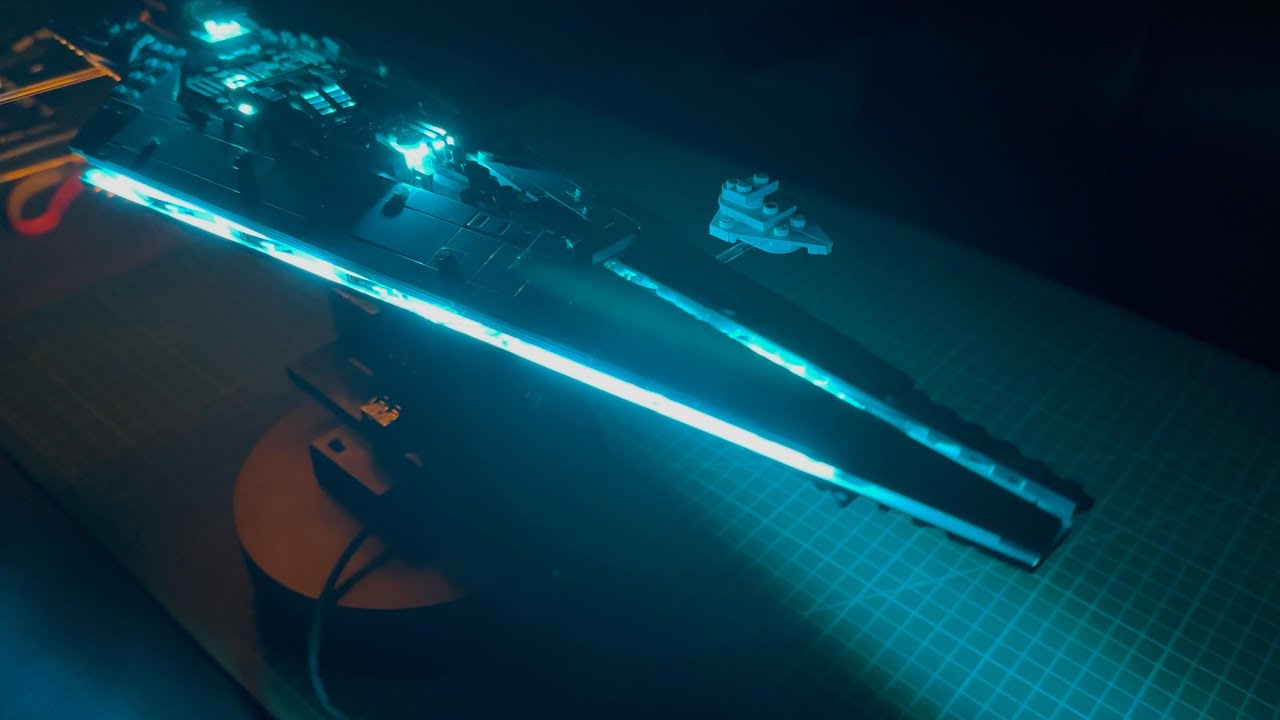 Lighting Lego 75356 - Executor SSD - YouTube