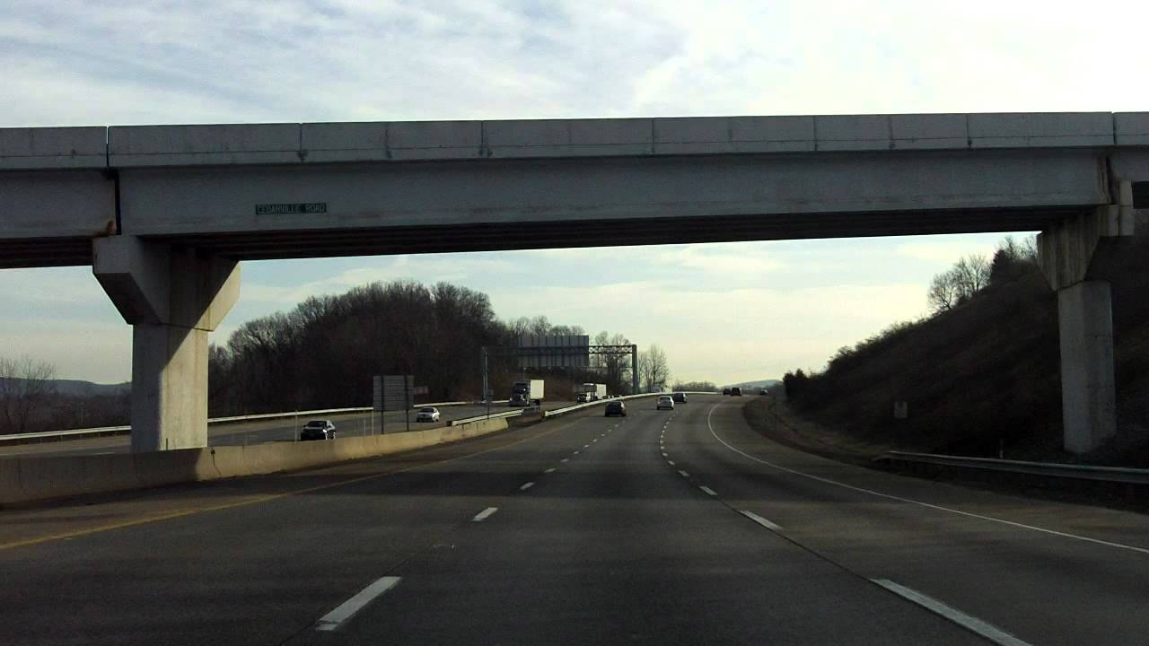 Interstate 78 (Exits 71 to 75) eastbound - YouTube