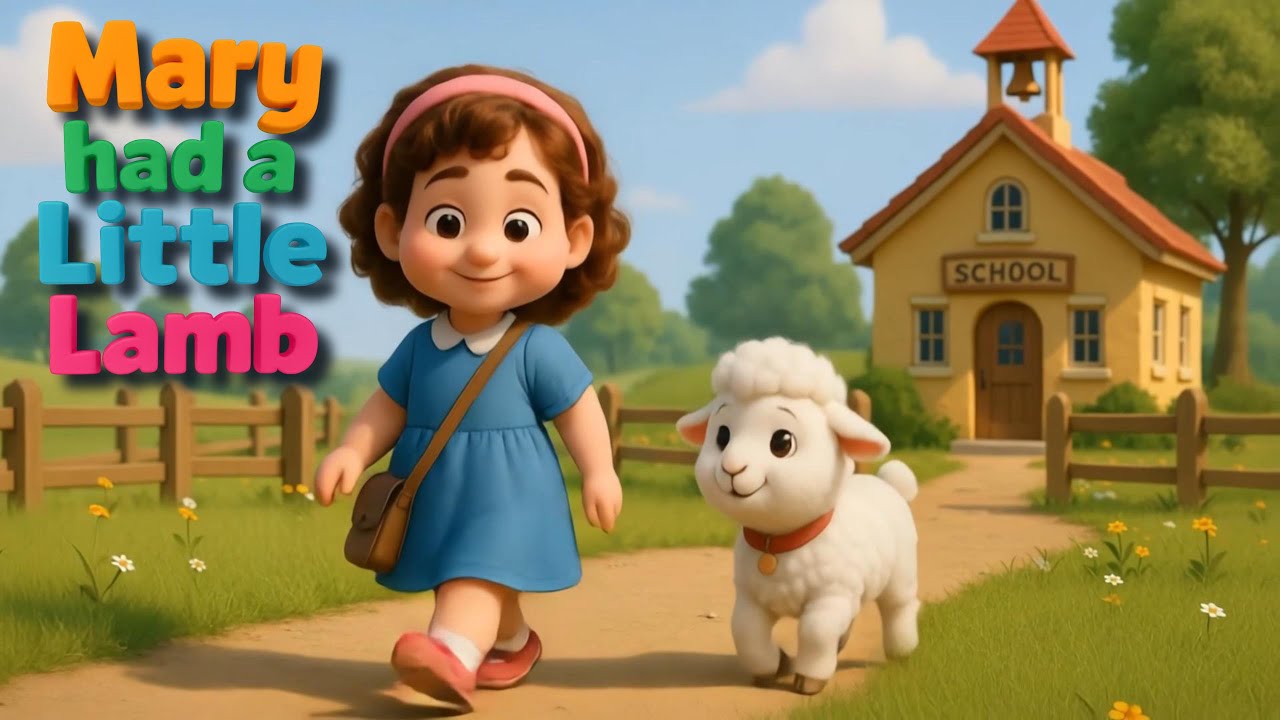 Mary had a Little Lamb | Nursery Rhymes & Kids Songs #003 - YouTube