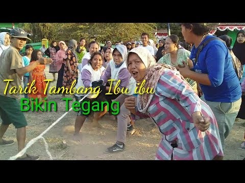 TARIK TAMBANG IBU IBU BIKIN TEGANG