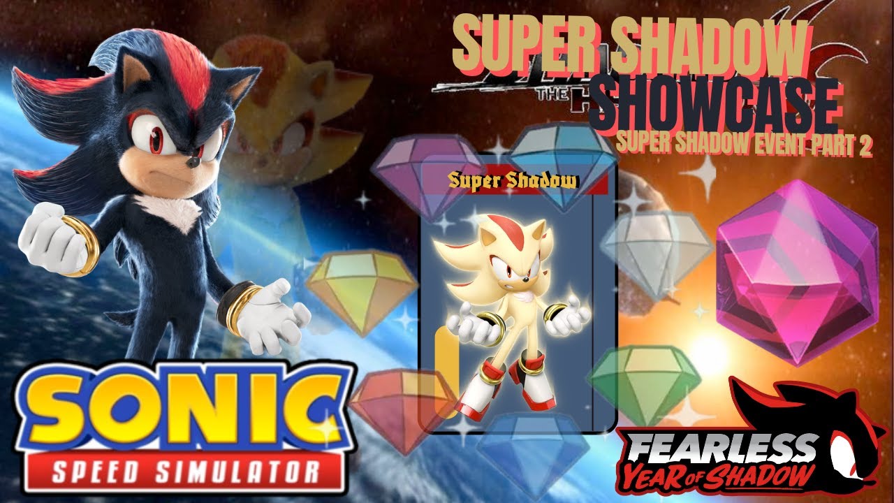 Super Shadow Event Part 2 Roblox | Sonic Speed Simulator | - YouTube