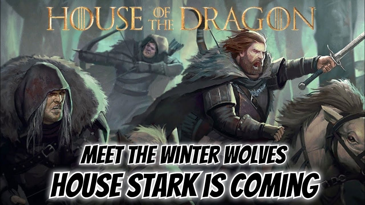 Meet Cregan Stark's Winter Wolves || House of the Dragon Season 2 - YouTube