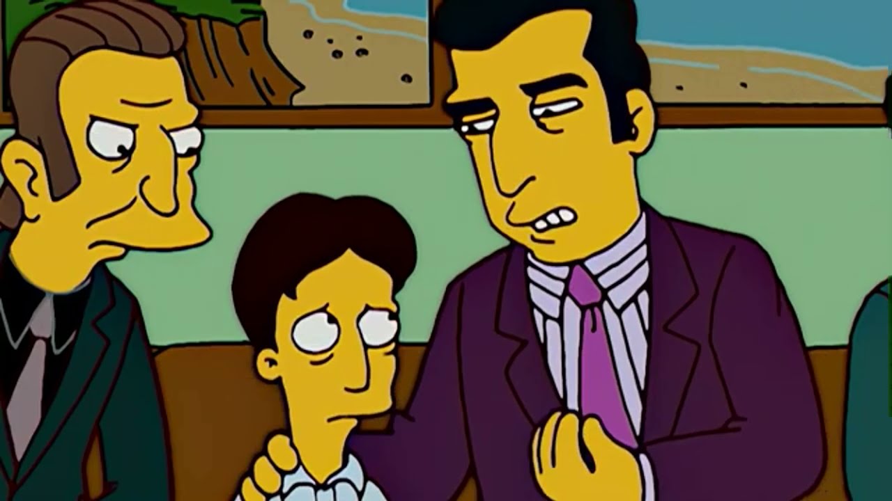 Fat Tony’s son carries out his father’s legacy! | The Simpsons - YouTube