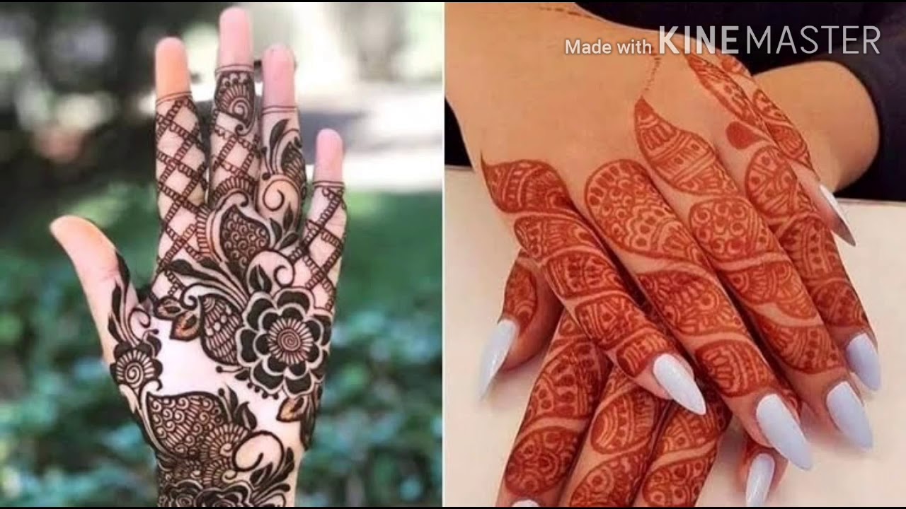 Tiki mehndi designs. For hand - YouTube