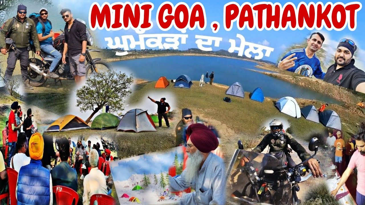 Mini Goa Pathankot | Beutiful places in Punjab 🔥 PUNJABI TRAVEL VLOG ...