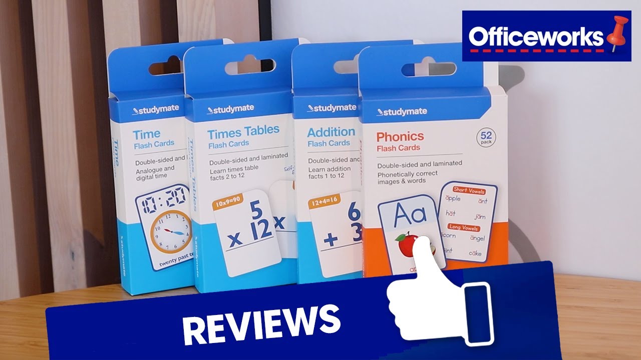 Studymate Flashcards 52 Pack - YouTube