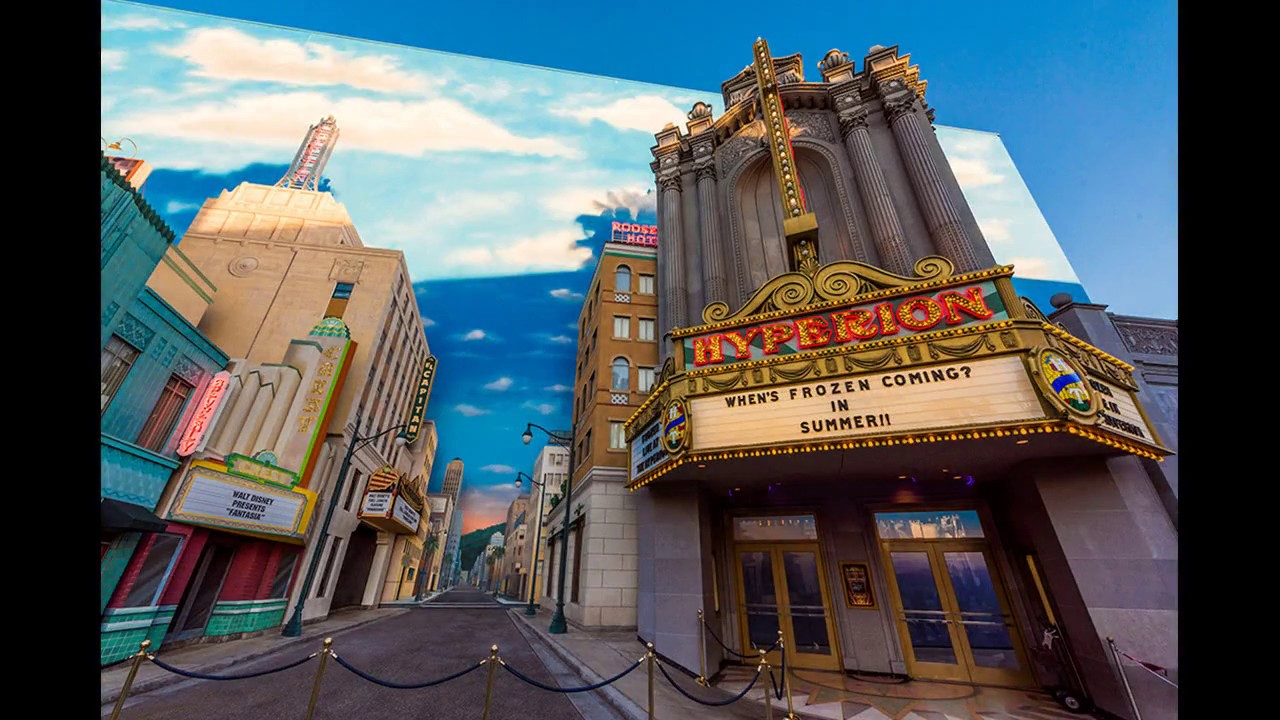 Hyperion Theater Queue Music Loop Part 4- DCA - YouTube