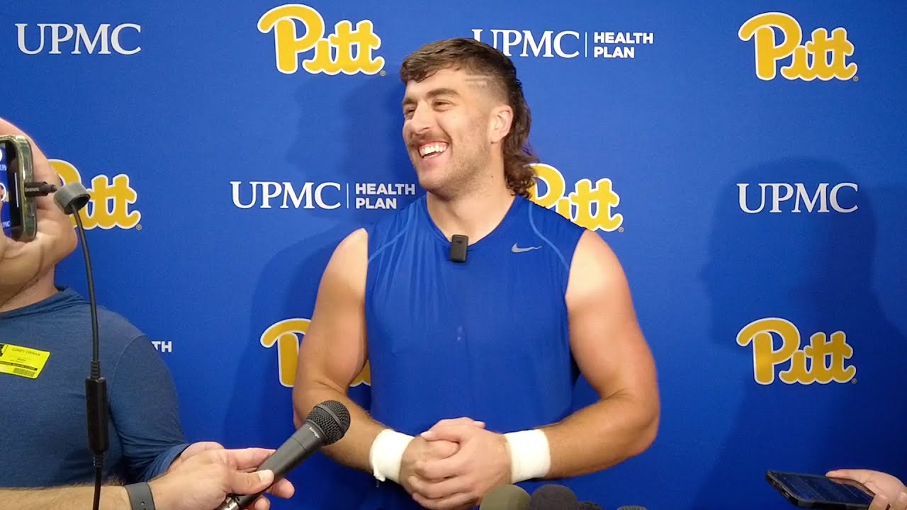 Pitt Football | West Virginia Week | Gavin Bartholomew | 9/13/2023 ...