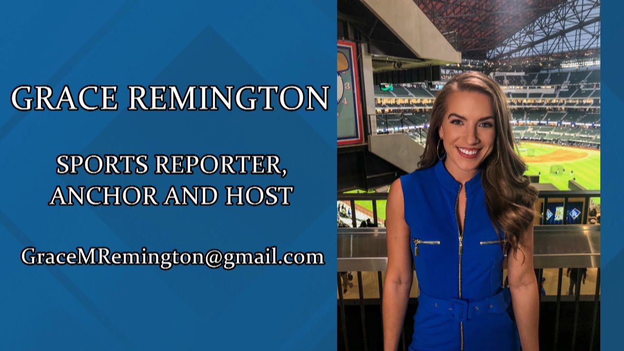 2021 | GRACE REMINGTON SPORTS REPORTER/ANCHOR REEL - YouTube