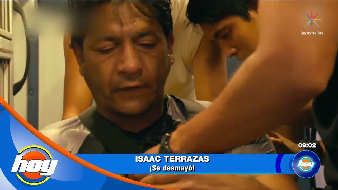 Isaac Terrazas sufre las consecuencias de Reto 4 elementos | Hoy - YouTube