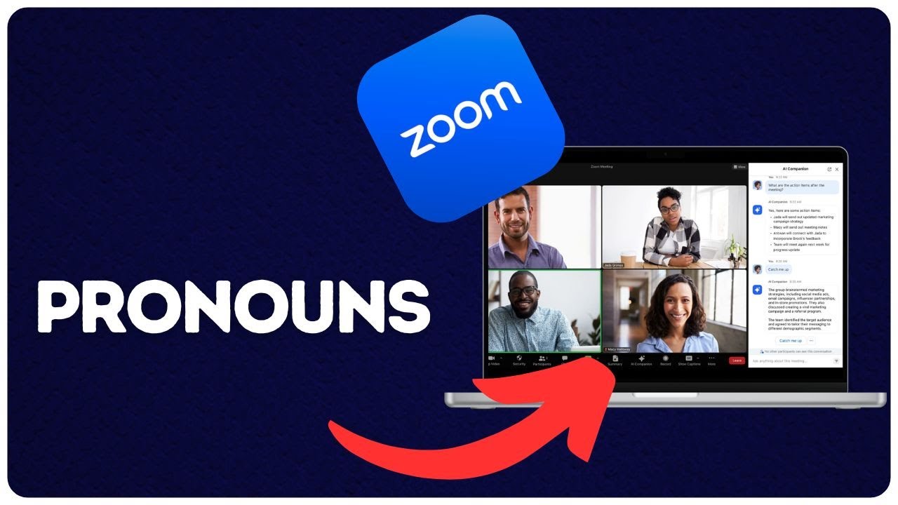 How to add pronouns on Zoom? - YouTube