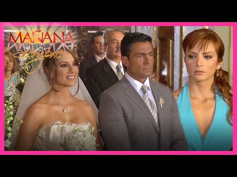 Mañana es para siempre: ¡Franco se casa por la iglesia con Erika! | Escena C119 | tlnovelas