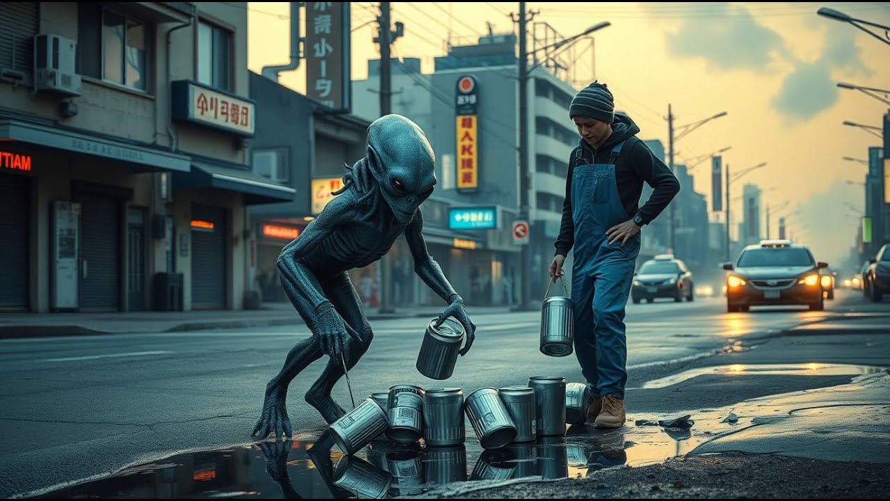 A Human Helped an Old Alien Pick Up His Groceries—Not Knowing He Once ...