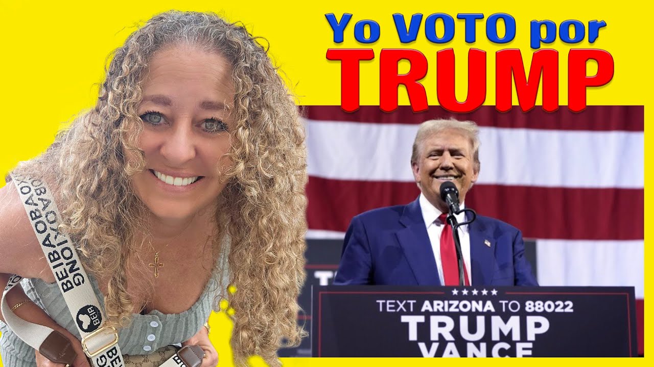 YO voy a VOTAR por Donald Trump 🇺🇸 - YouTube