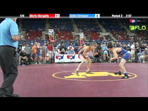 Cadet 126 - Marty Margolis (Maryland) vs. Jaden Enriquez (California ...