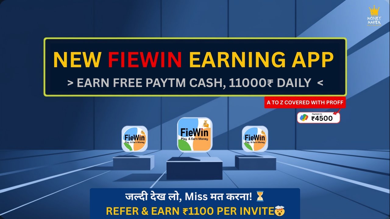 Best Earning App instant Withdrawal | Aviator Game 2025 | Fiewin App ...