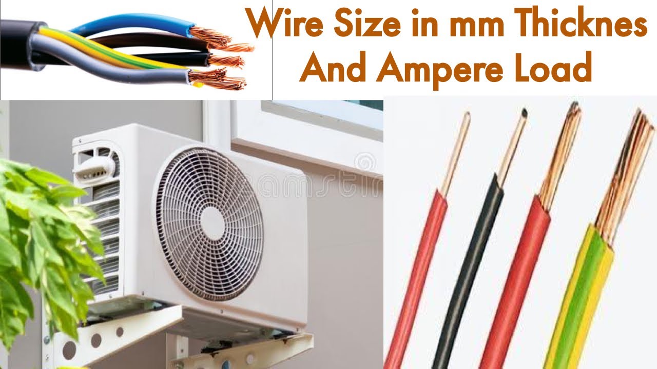 Wire Ampere Rating Table With Recommended Circuit Breaker Easy to ...
