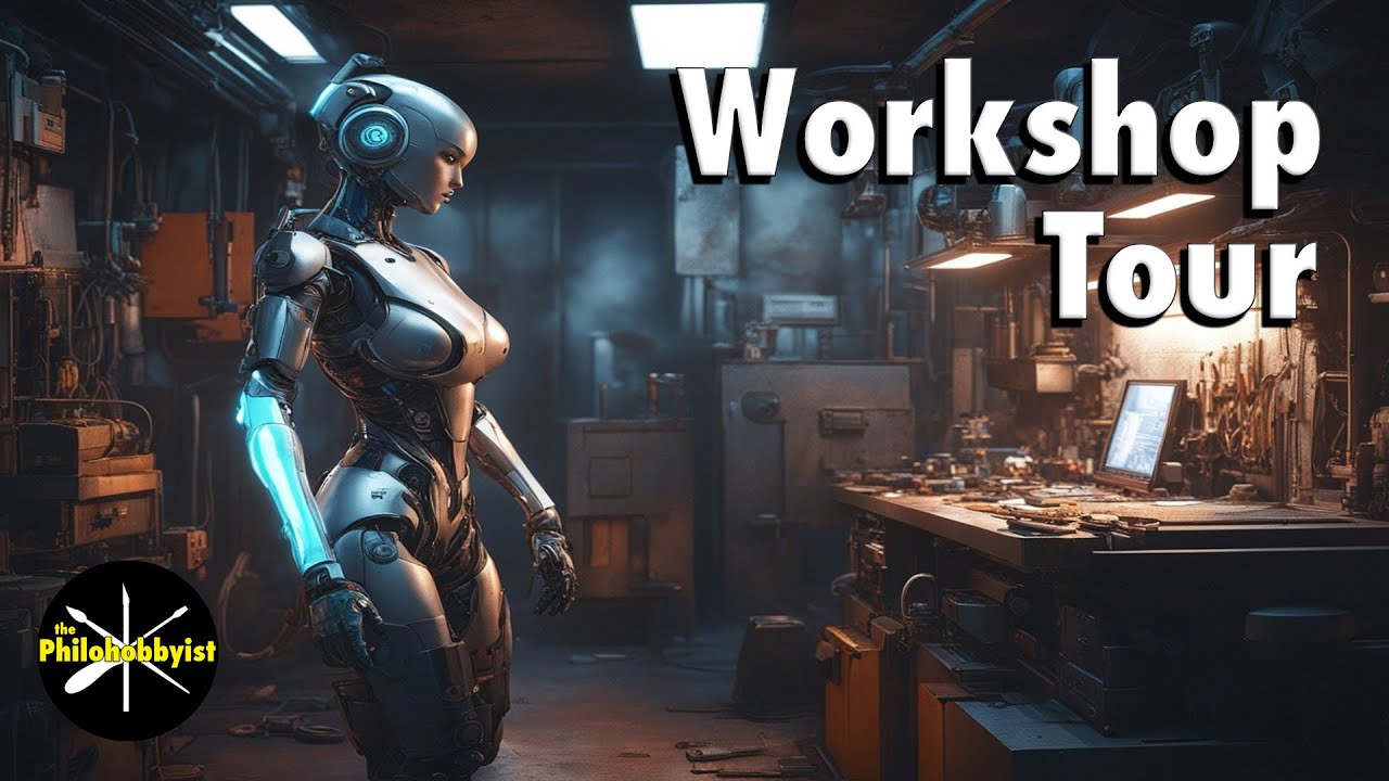 Tour Of My Small Workshop 2023! #workshop tour #Small Workshop - YouTube