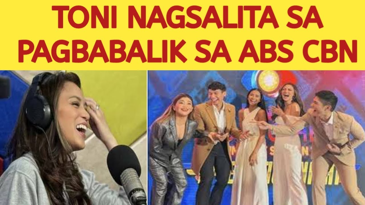 TONI GONZAGA NAGSALITA SA PAGBABALIK ABS CBN- PINOY BIG BROTHER! - YouTube