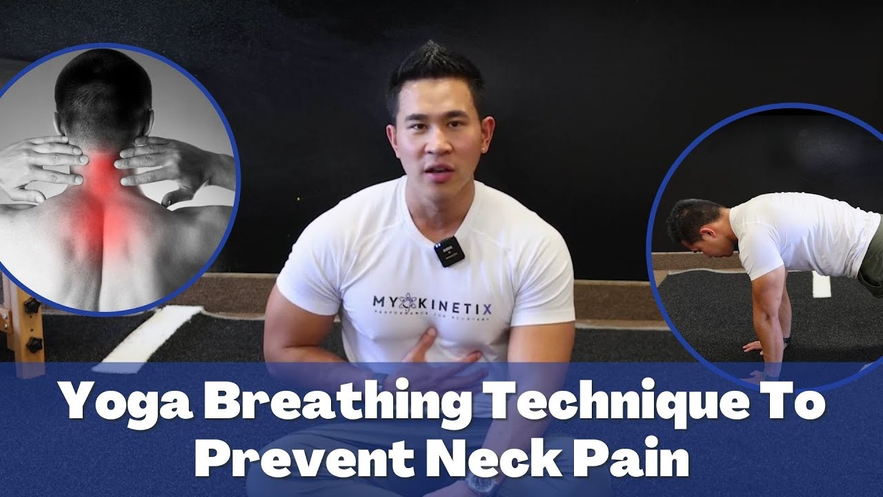 Yoga Breathing Technique To Prevent Neck Pain - YouTube