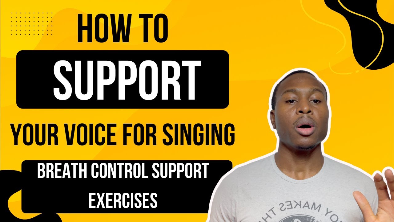 How To Support Your Voice For Singing (Breath Control Support Singing ...