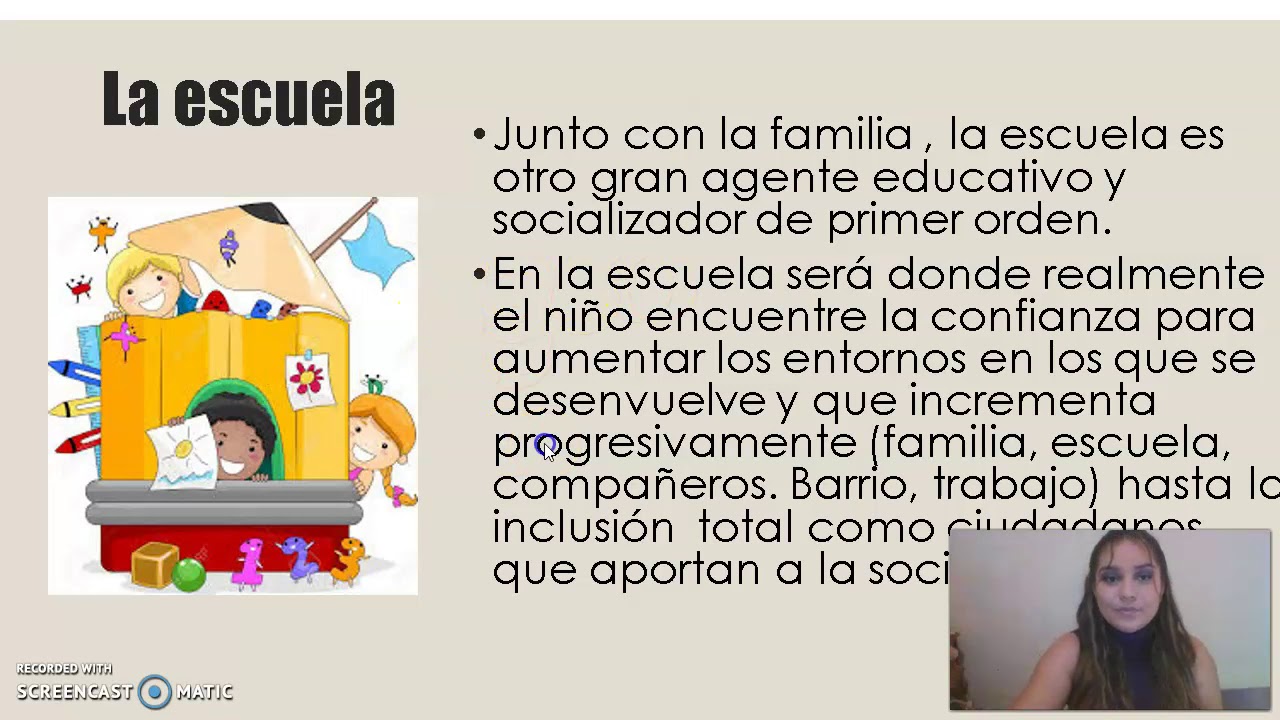 La escuela como agente socializador - YouTube