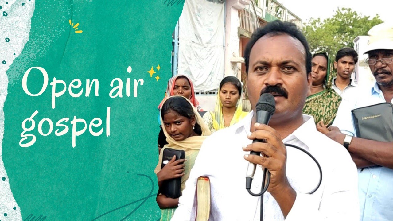 OPEN AIR GOSPEL #jesuschristgospel - YouTube