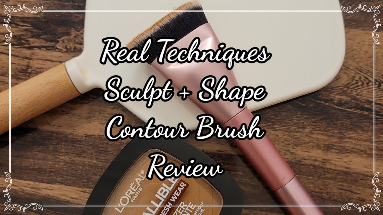 Real Techniques Sculpt+Shape Contour Brush Review - YouTube