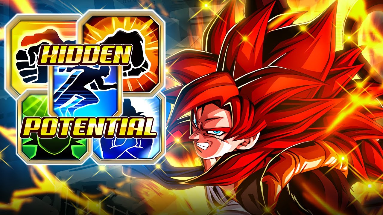 DOKKAN HIDDEN POTENTIAL GUIDE: HOW TO BUILD LR AGL SUPER SAIYAN 4 ...